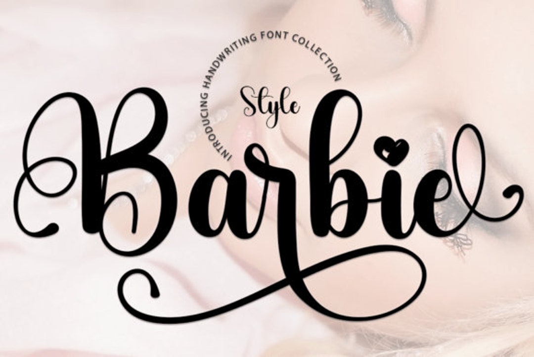 Barbie Font, Vintage Font, Retro Font, Display Font, Branding Font ...