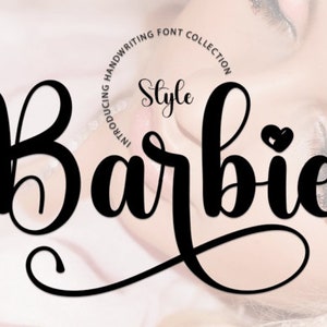 Barbie Font, Vintage Font, Retro Font, Display Font, Branding Font ...