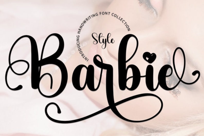 Barbie Font, Vintage Font, Retro Font, Display Font, Branding Font ...