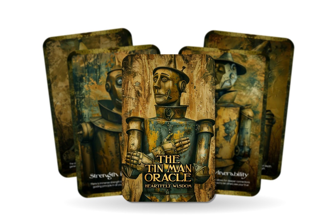 The Tin Man Oracle Heartfelt Wisdom 22 Oracle Cards UK Edition ...