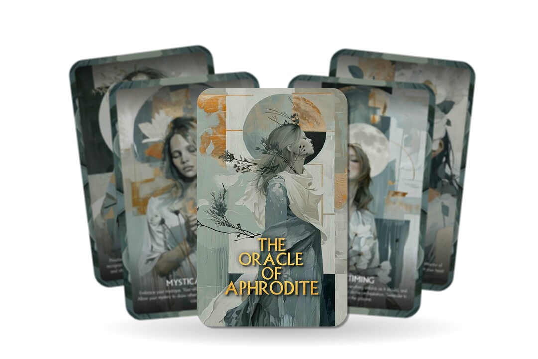The Oracle of Aphrodite - 22 Oracle Cards - Goddess of Love - UK ...