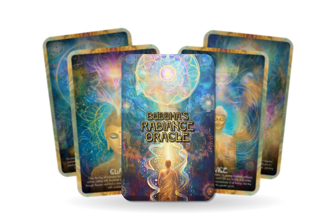 Buddha's Radiance Oracle - 22 Oracle Cards - UK Edition - Divination ...