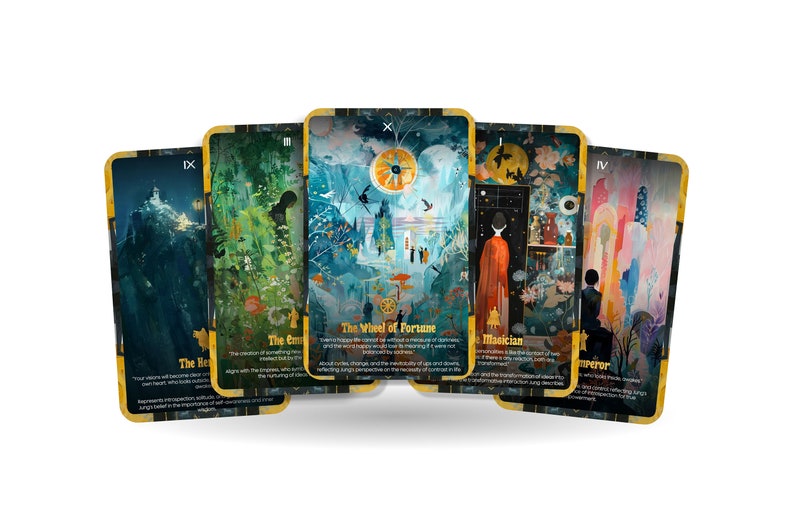 The Tarot of Carl Jung Major Arcana A Journey Through the Psyche Tarot ...