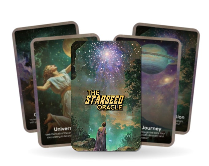The Starseed Oracle - 22 Oracle Cards - UK Edition - Divination Tool - Etsy