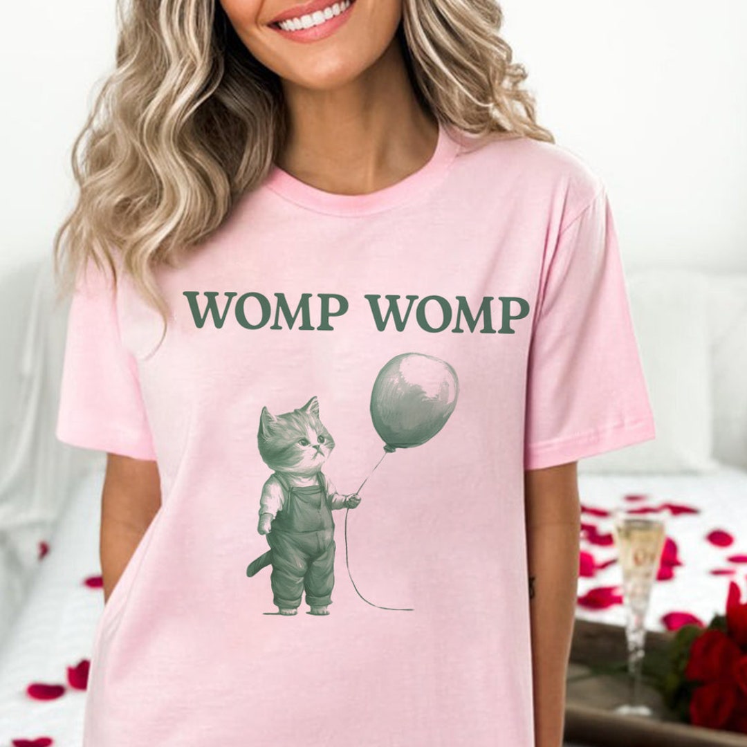 Womp Womp Unisex Unisex Meme T Shirt, Funny T Shirt, Cat Graphic Shirt ...