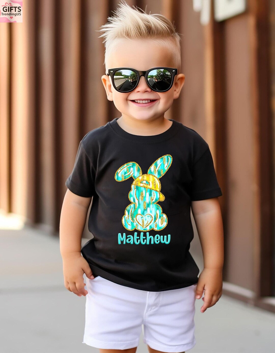 Personalized Easter Shirt for Kids, Boys Easter Shirt, Toddler Easter ...