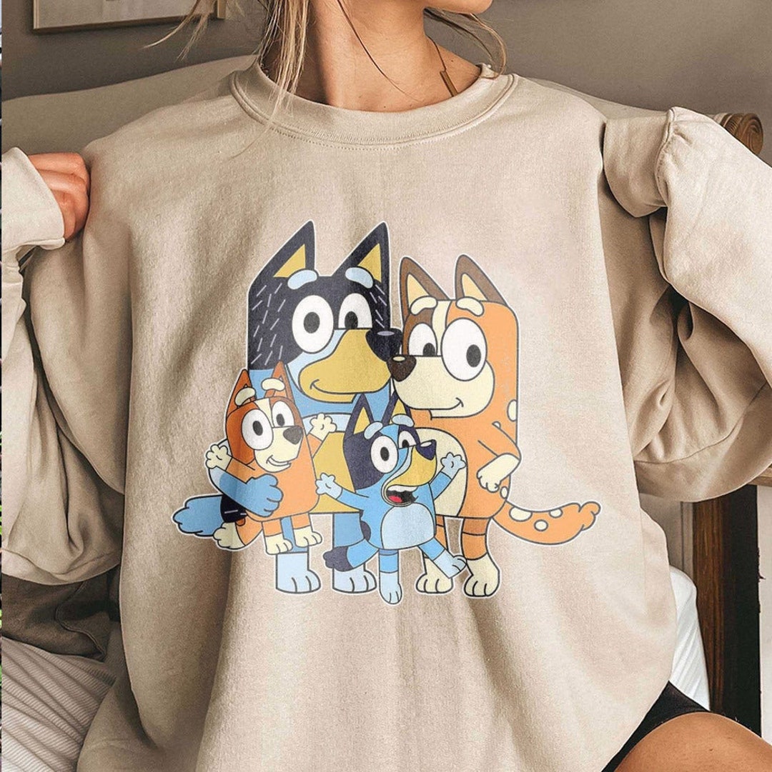 Bluey Family Shirt, Bandit Shirt, Midnights Bluey Shirt, Disney Trip ...