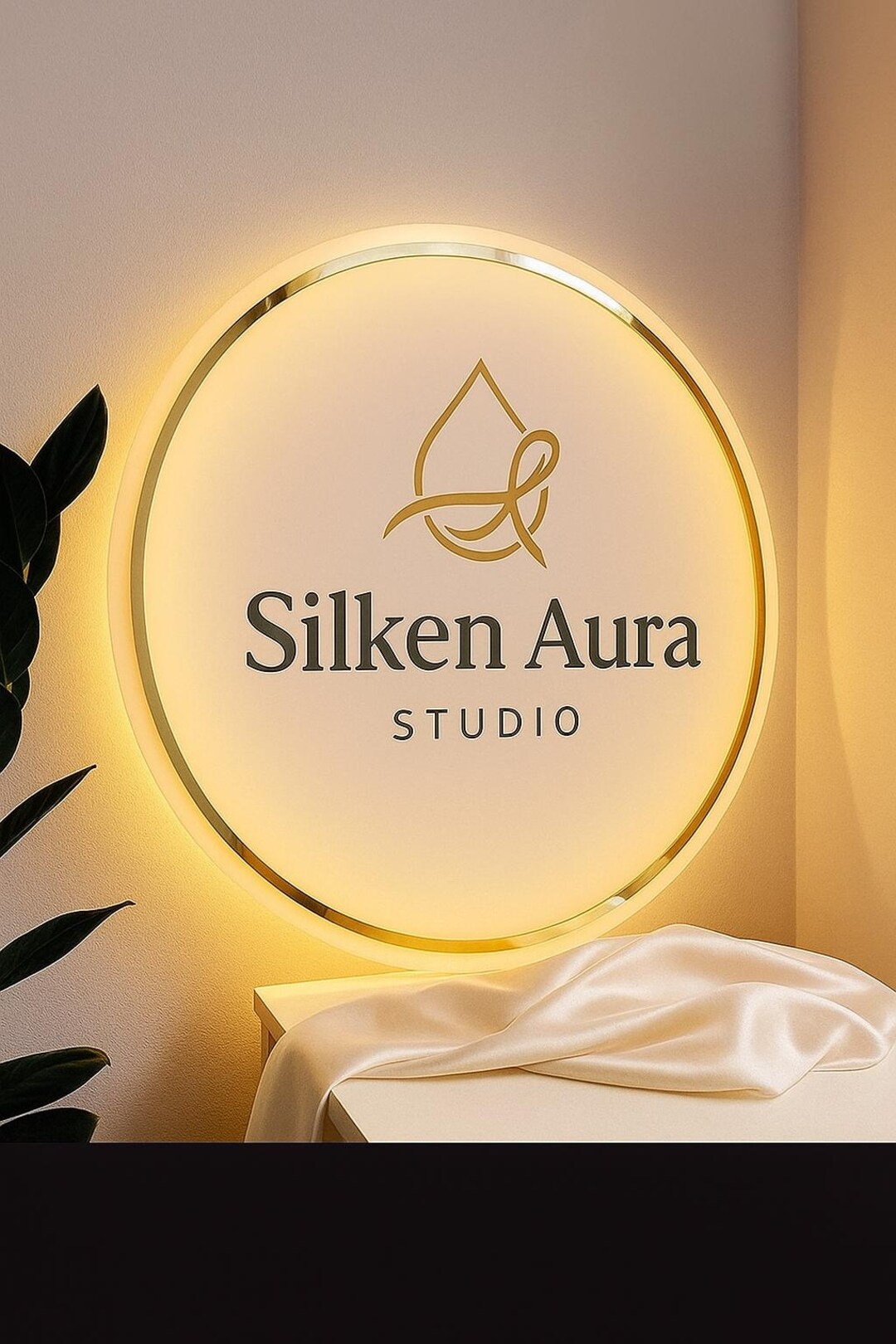 Custom Backlit Business Sign, Custom LED Sign, Business Logo Sign ...