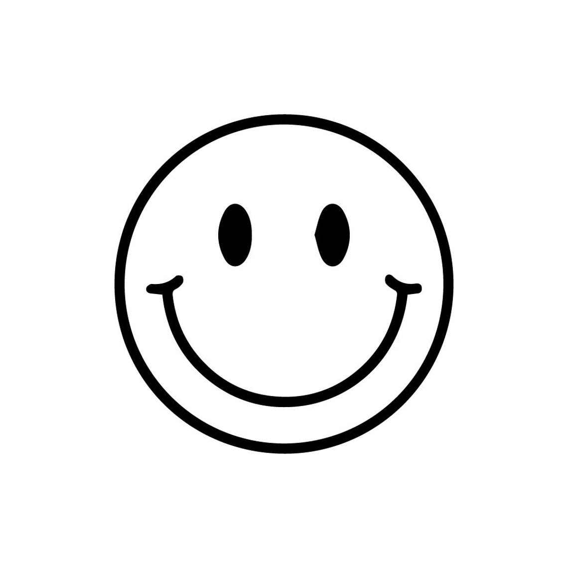 Smiley Face Svg, Black Smiley Face Cut File Svg, Digital Download ...