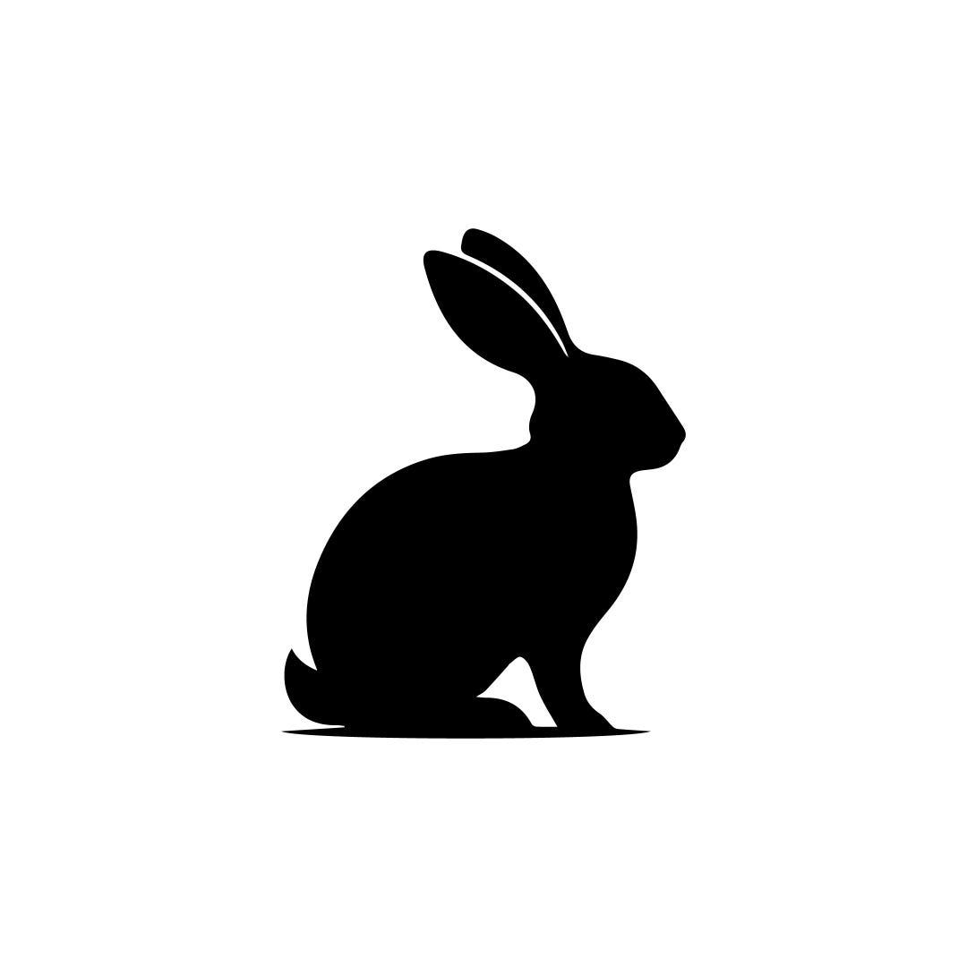 Rabbit Svg Digital Download Perfect for Cricut, Silhouette and Easter ...