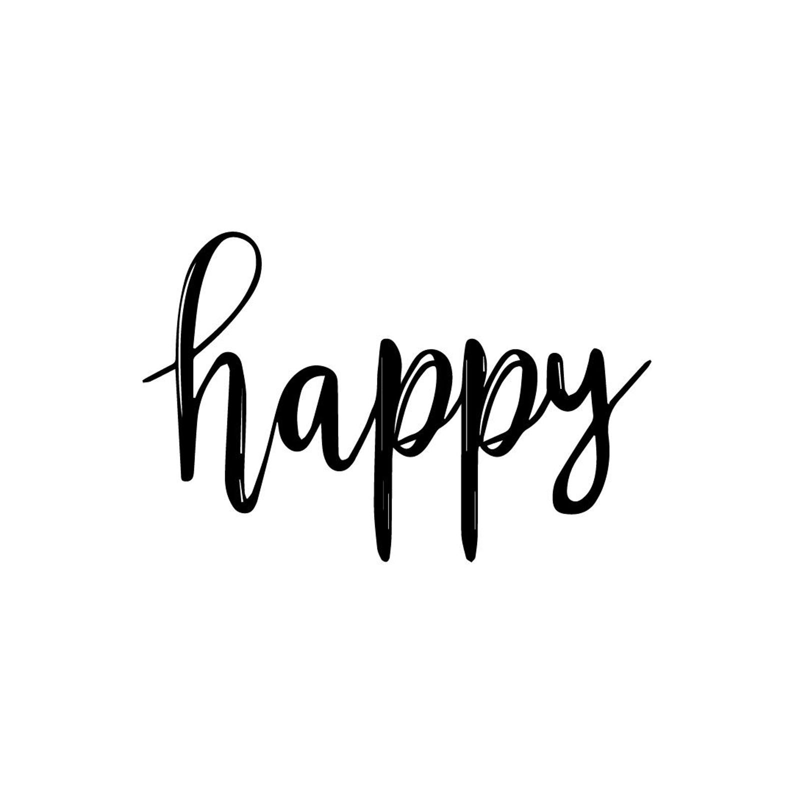 Happy Svg, Smile Svg, Joy Svg, Happy Quotes Svg, Happy Quotes Svg, Feel ...