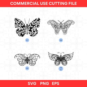 Butterfly SVG Bundle, Butterfly SVG, Butterfly Png, Monarch Butterfly ...