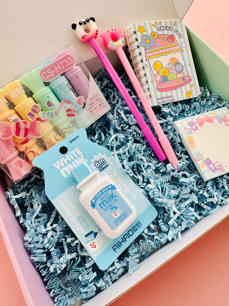 Candy Stationery Gift Box - Etsy