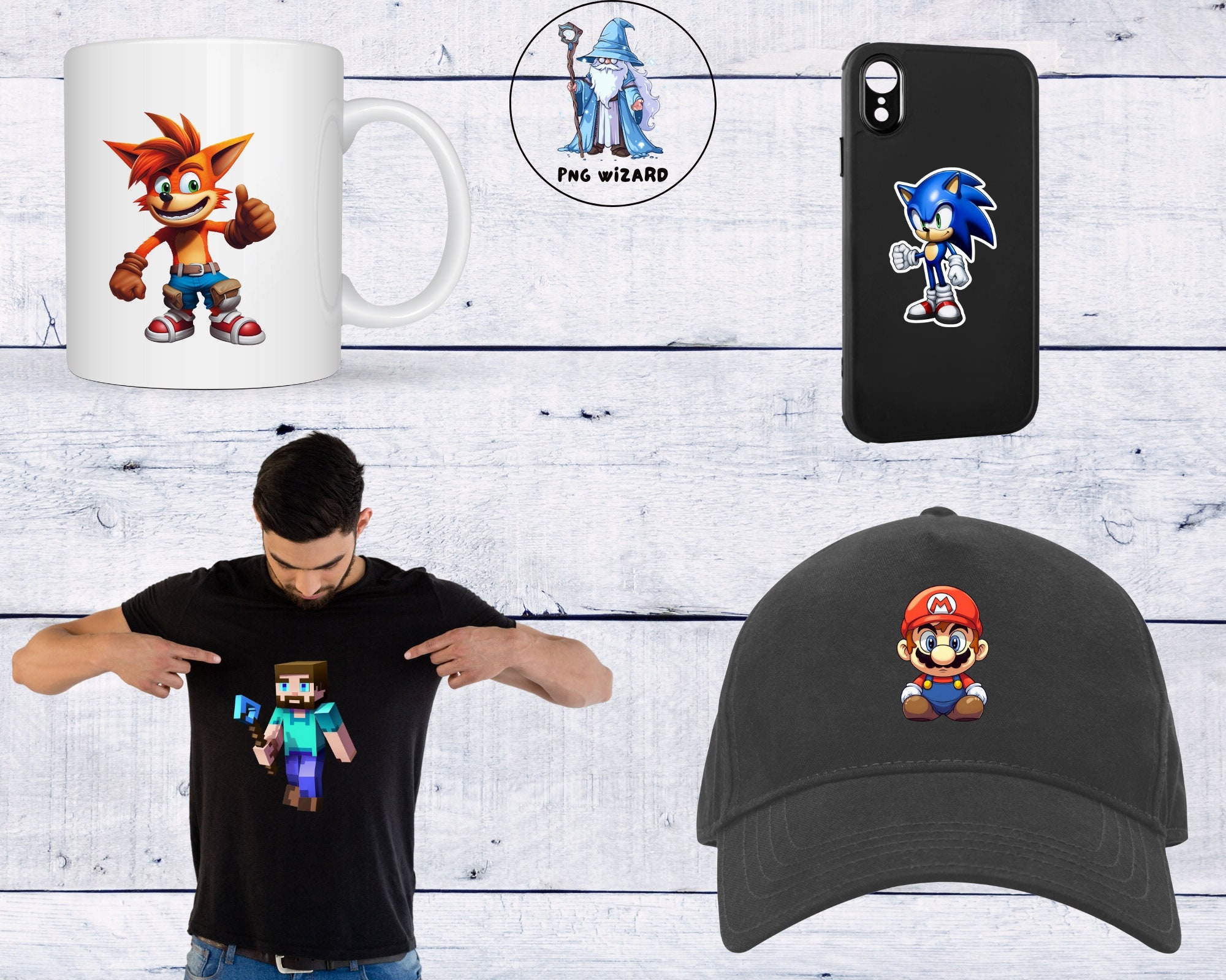 Chibi Game Character PNG Clipart Bundle, Cute Digital Art Collection ...