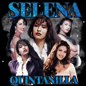 5 SELENA PNG, Selena Quintanilla PNG, Digital Files, Dtf, T-shirt, Png ...