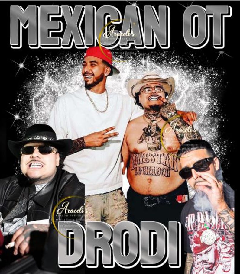 Mexican OT & Drodi PNG, Digital Files, Dtf, T-shirt, Png Design ...