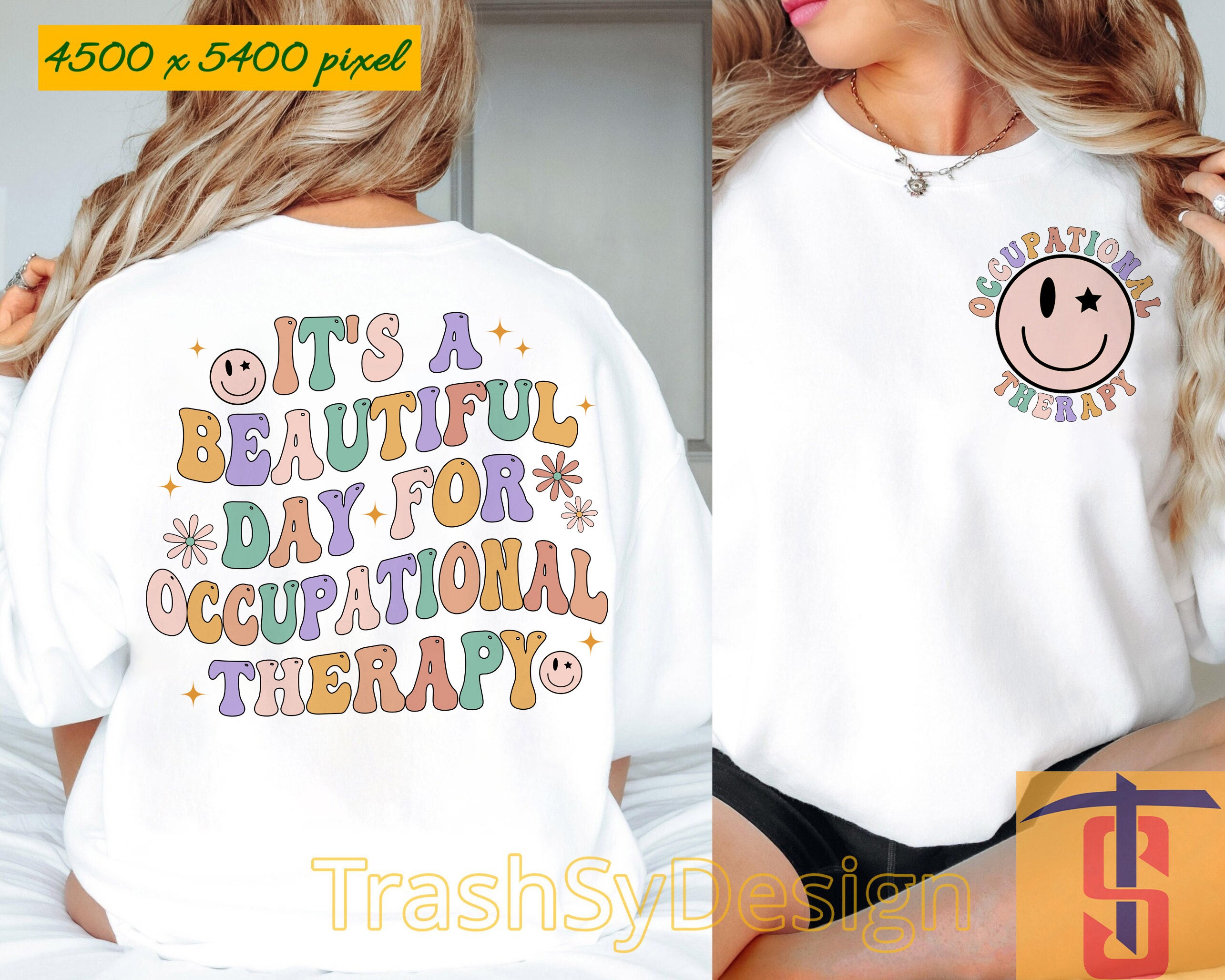 Retro Occupational Therapy PNG, Cute OT Shirt Design, Special Education ...