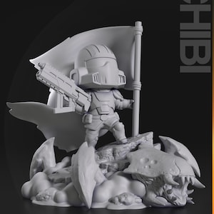 Chibi Shooter 3D STL File, 3D Digital Printing, Movie Characters ...