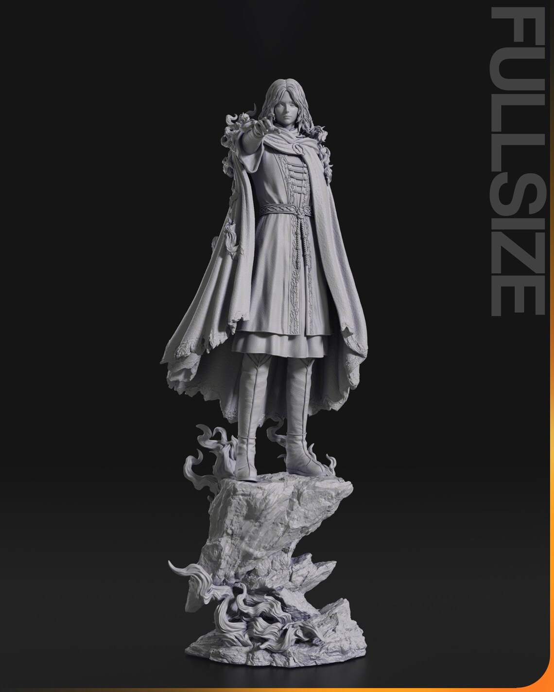 Spectral Girl 3D STL File, 3D Digital Printing, Movie Characters ...
