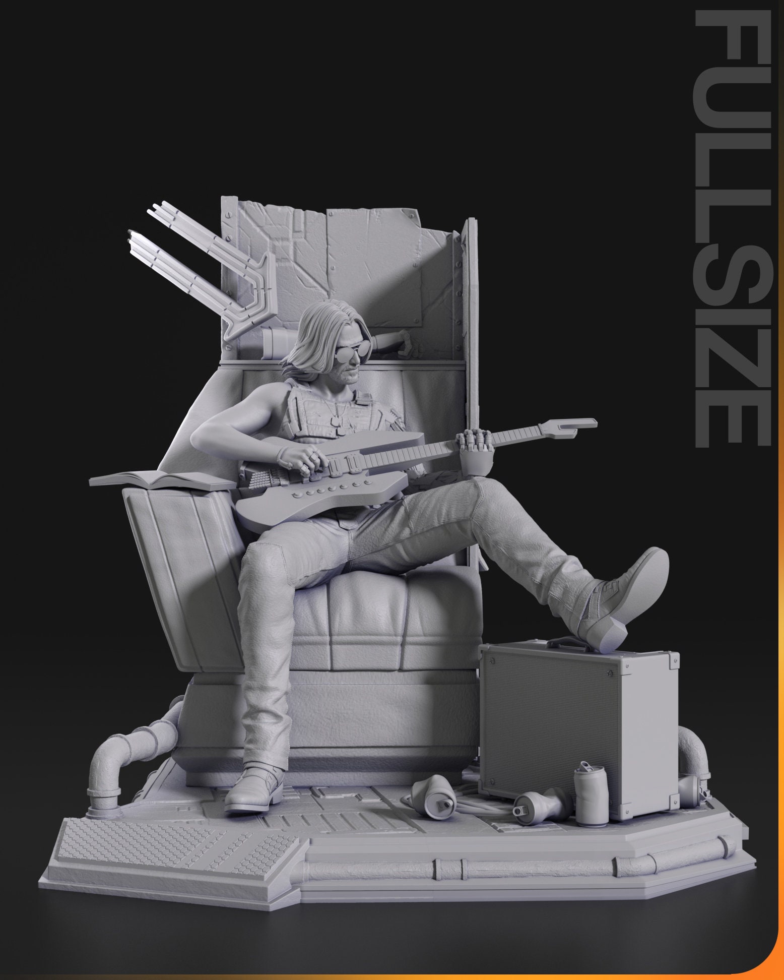 Rocker Boy 3D STL File, 3D Digital Printing, Movie Characters, Figures ...