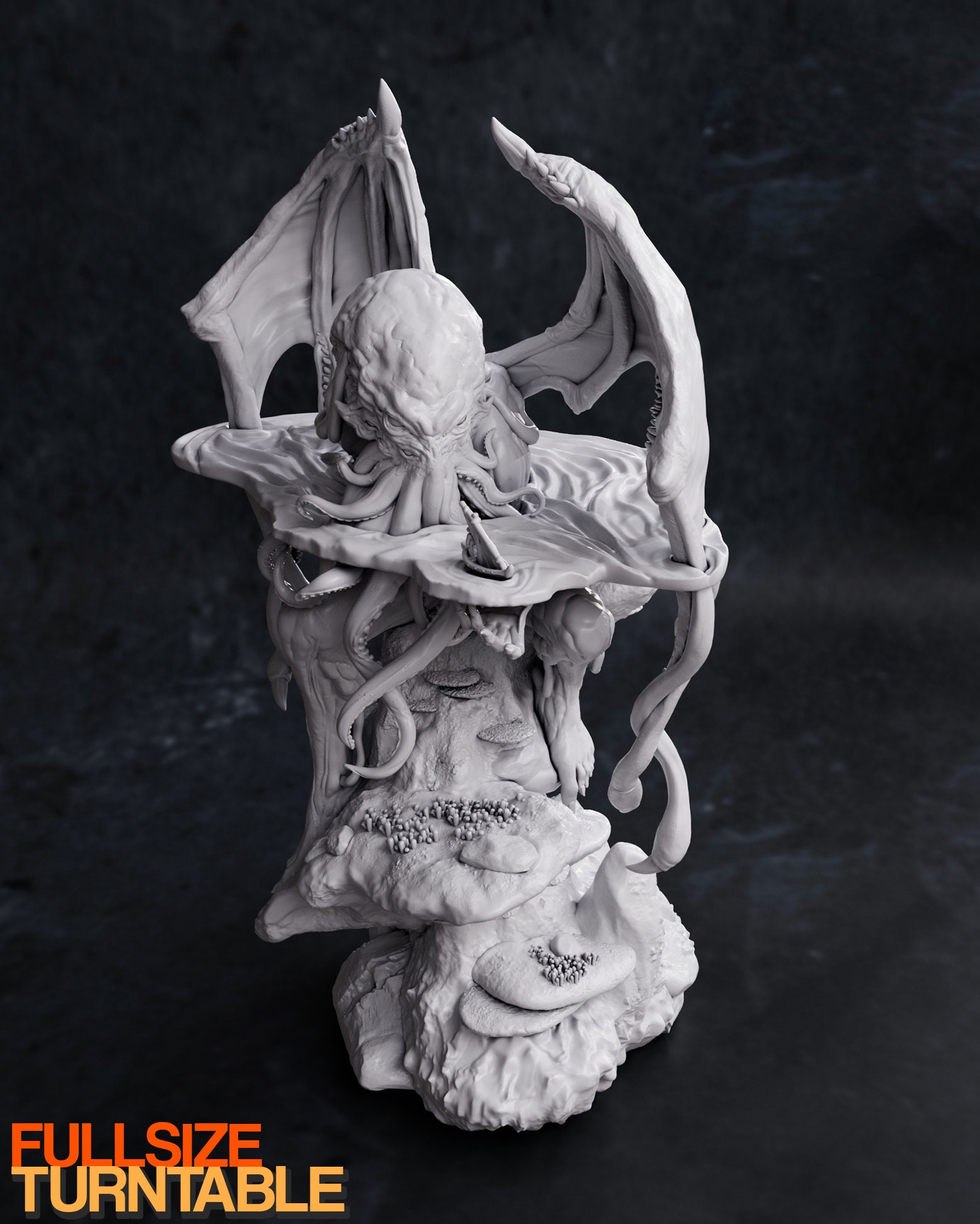 Monster God 3D STL File, 3D Digital Printing, Movie Characters, Figures ...