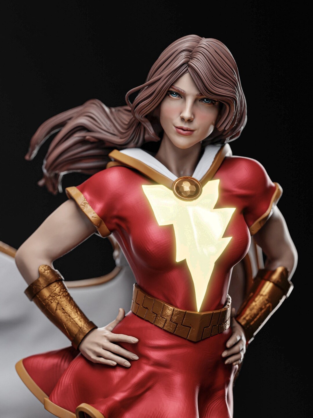 Shazam Girl 3D STL File, 3D Digital Printing - Etsy