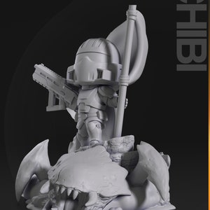 Chibi Shooter 3D STL File, 3D Digital Printing, Movie Characters ...