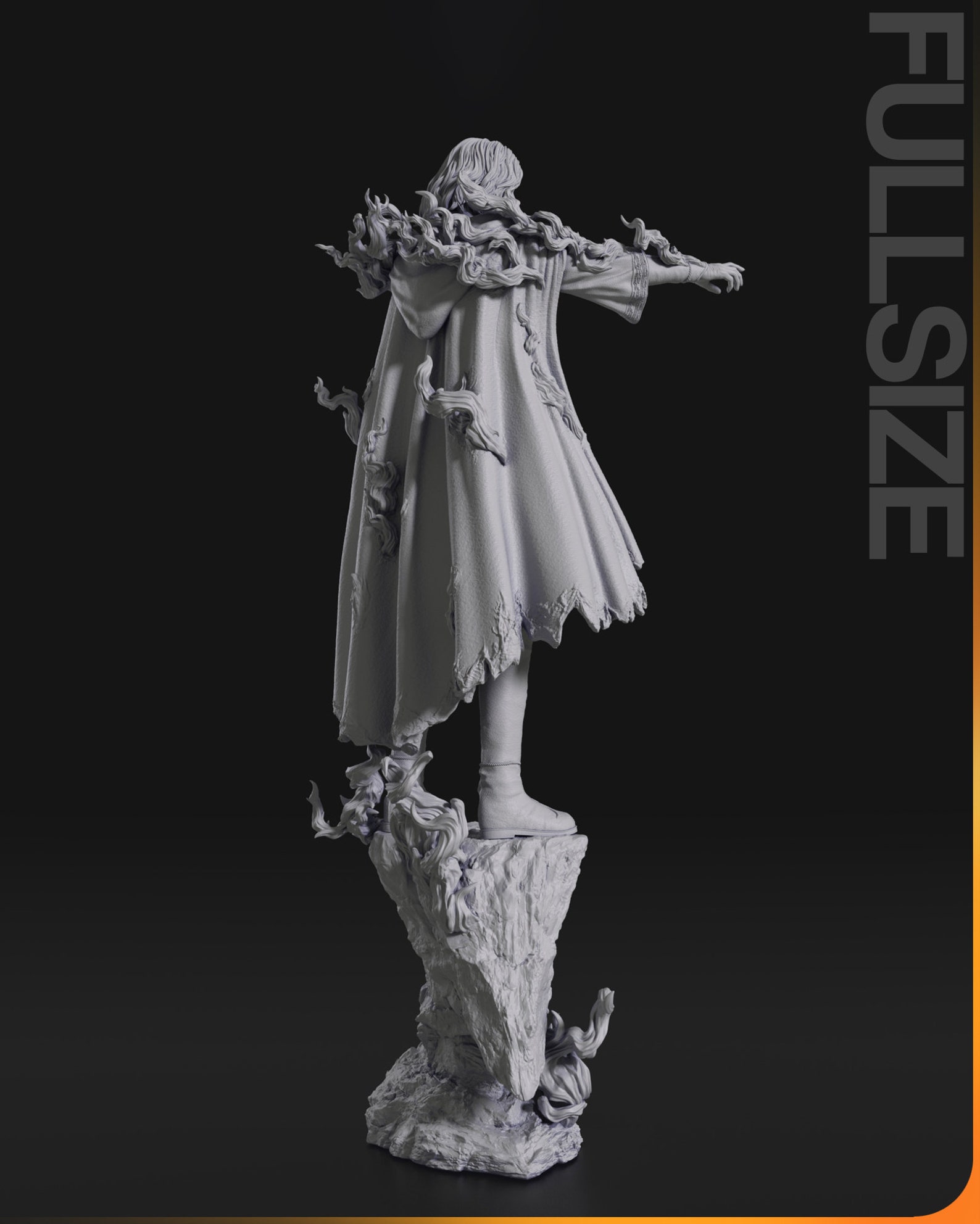 Spectral Girl 3D STL File, 3D Digital Printing, Movie Characters ...