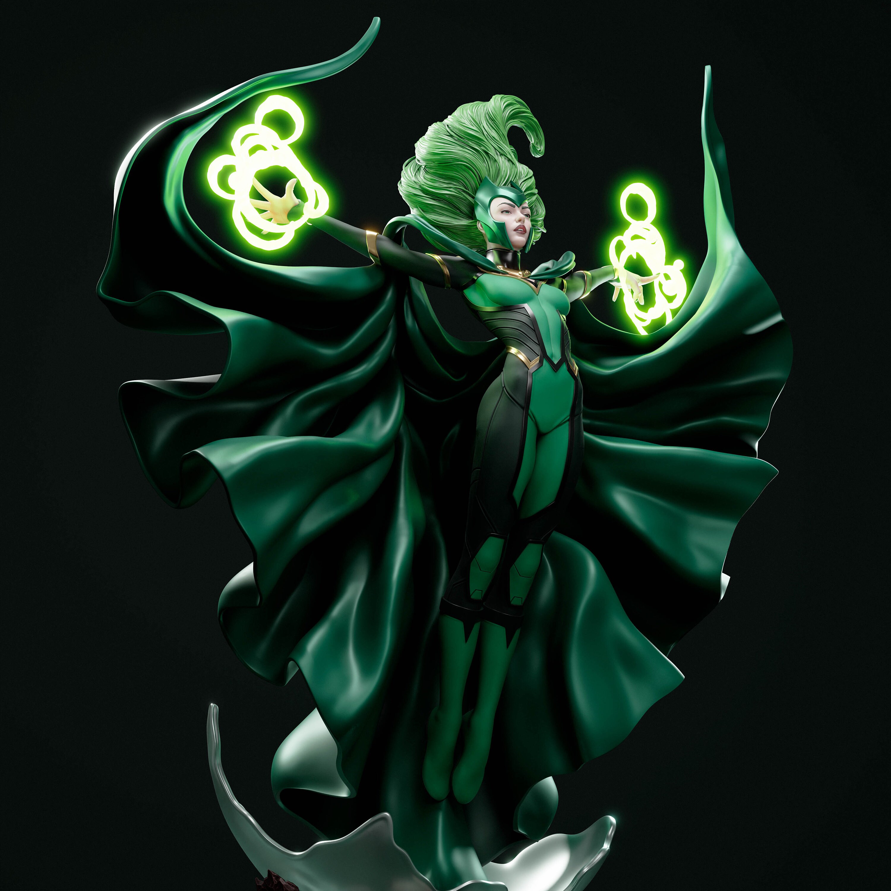 Magnetic Girl 3D STL File, 3D Digital Printing, Movie Characters ...