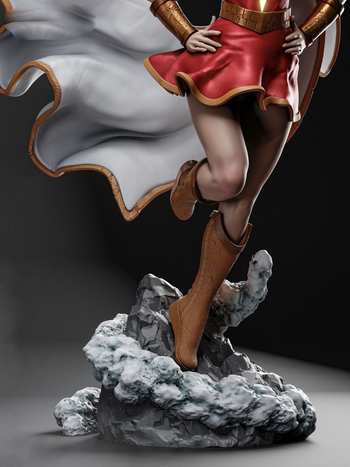 Shazam Girl 3D STL File, 3D Digital Printing - Etsy