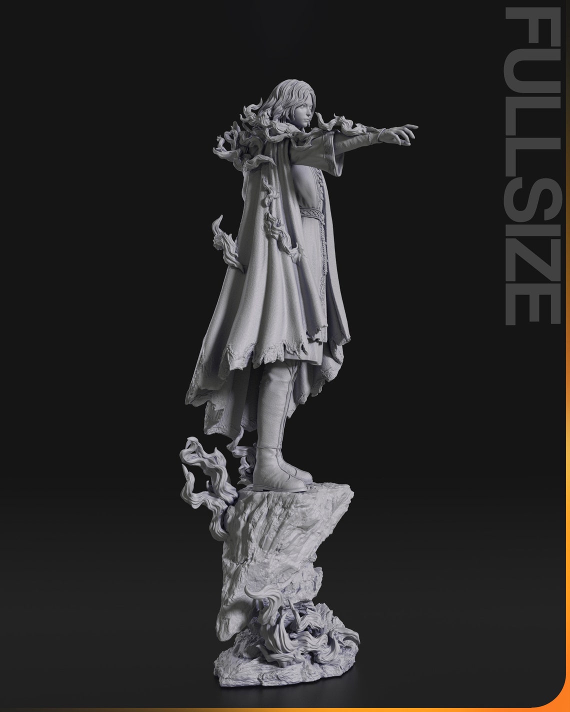 Spectral Girl 3D STL File, 3D Digital Printing, Movie Characters ...