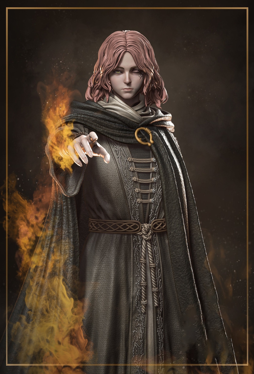 Spectral Girl 3D STL File, 3D Digital Printing, Movie Characters ...