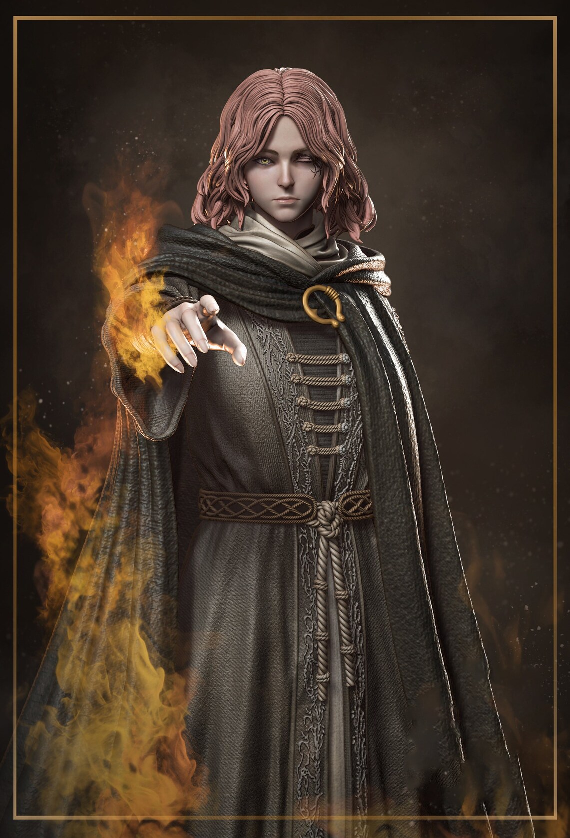 Spectral Girl 3D STL File, 3D Digital Printing, Movie Characters ...