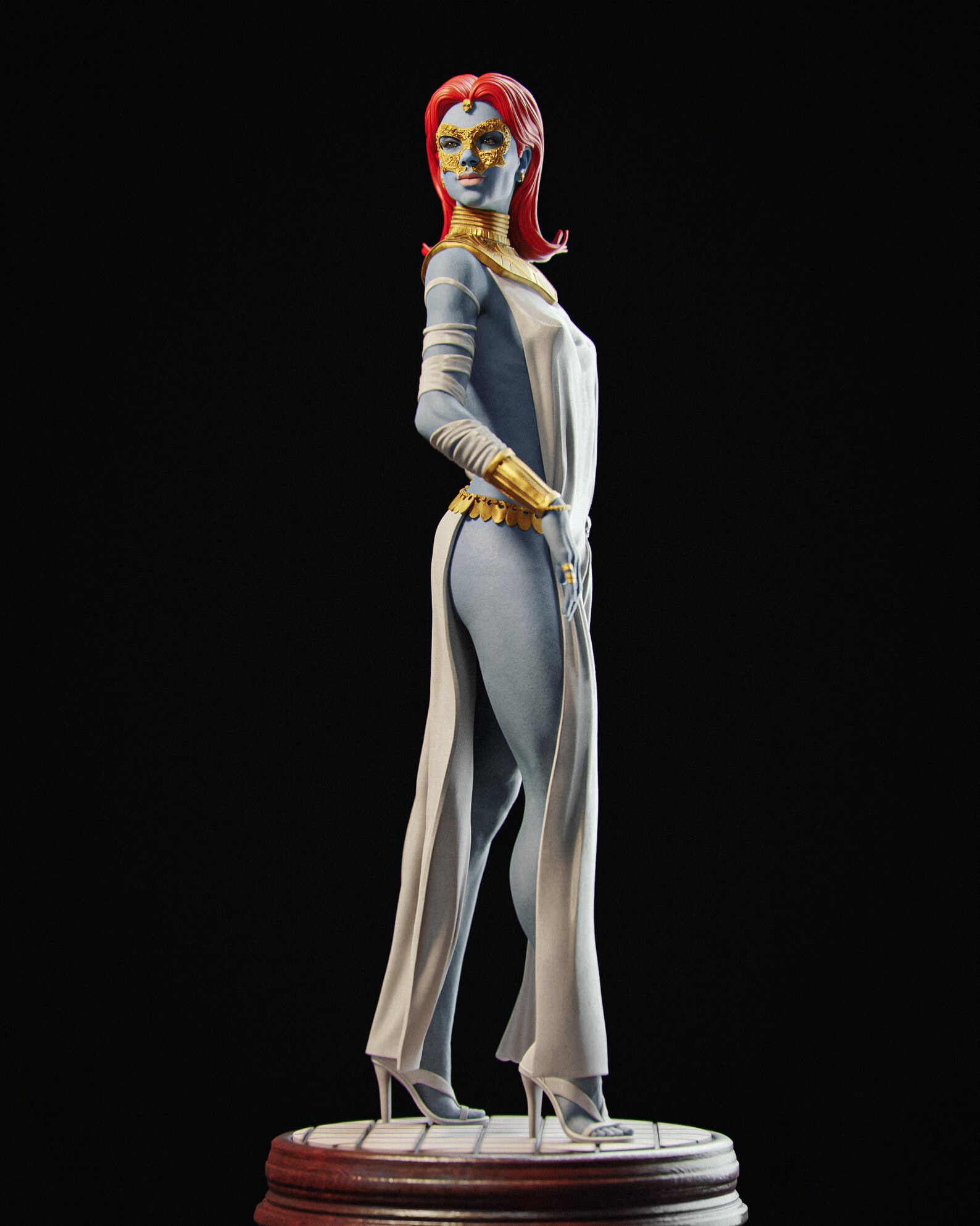 Shape Shifter Girl Gala 3D STL File, 3D Digital Printing, Movie ...