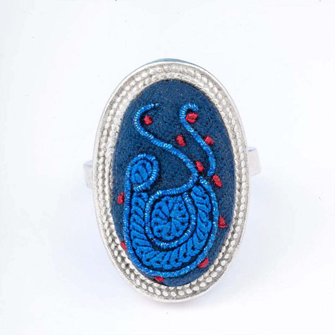 Ancient Skills, Embroidery Ring, Exquisite Patterns,handmade Embroidery ...