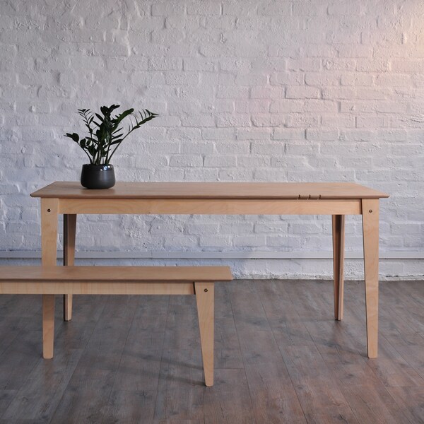 Birch Table - Etsy