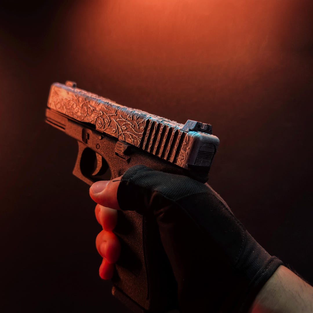 Glock Ironwork CS2 CSGO Gaming Setup CS Gaming Decor Idea for Friend ...