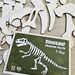 Giant Dino Skeleton Puzzle, Big Handmade Garden Game, Tyrannosaurus ...