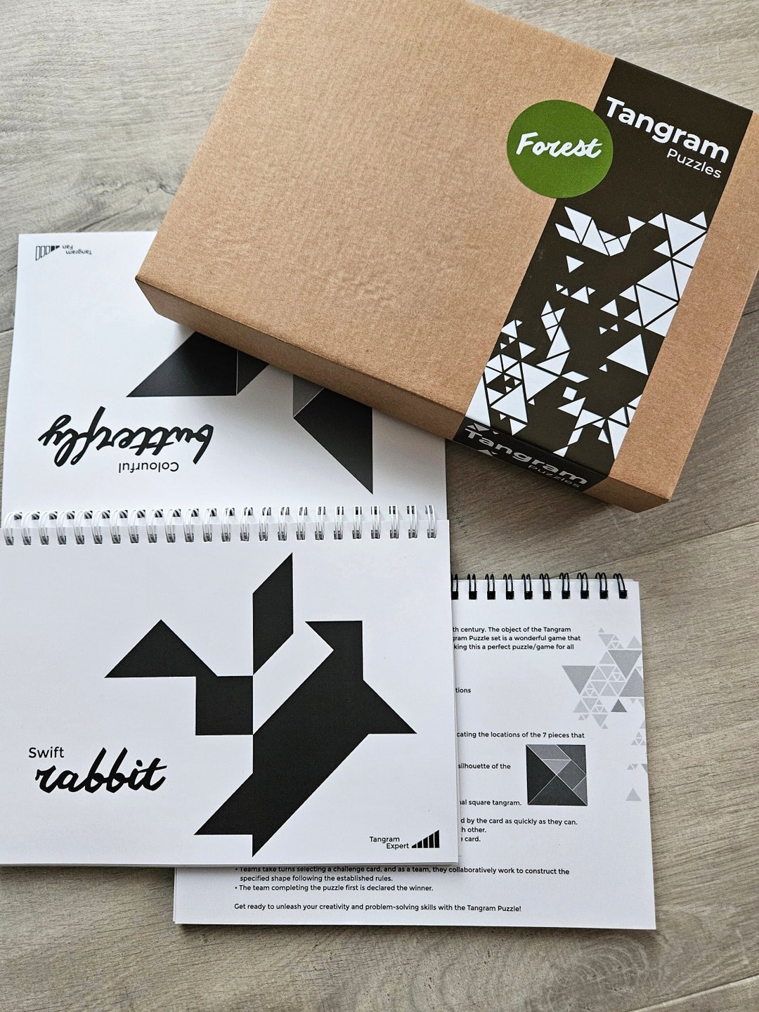 The Book of Tangrams, Playbook of Tangram Shapes Ideas, Tangram ...