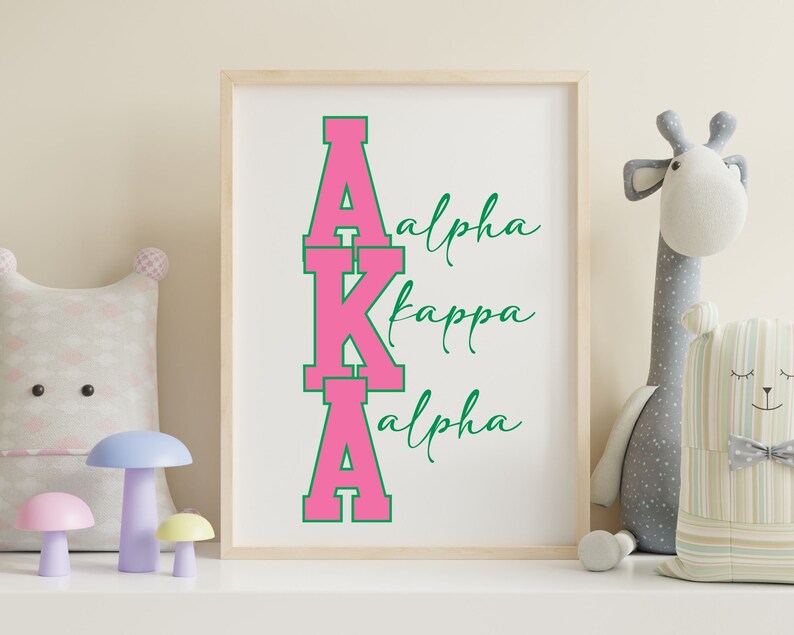AKA Svg, Alpha Kappa Alpha, AKA Png, Aka Letters Svg, Sorority Svg ...
