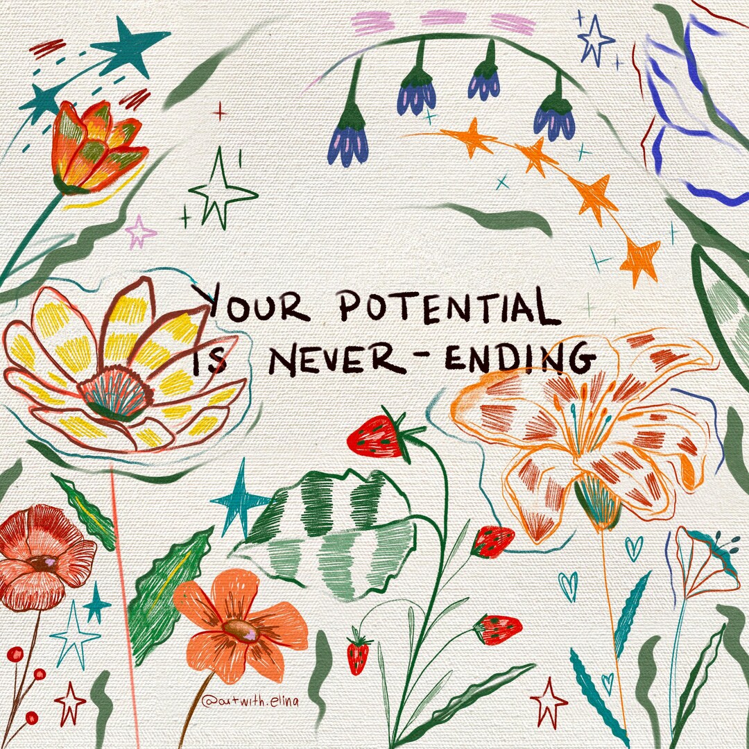 Daily Reminders - Digital Illustrations - Etsy