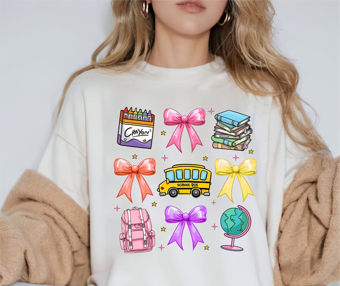 Coquette Teacher Png, Teacher Pencil Coquette Bow Png, Teach Love ...