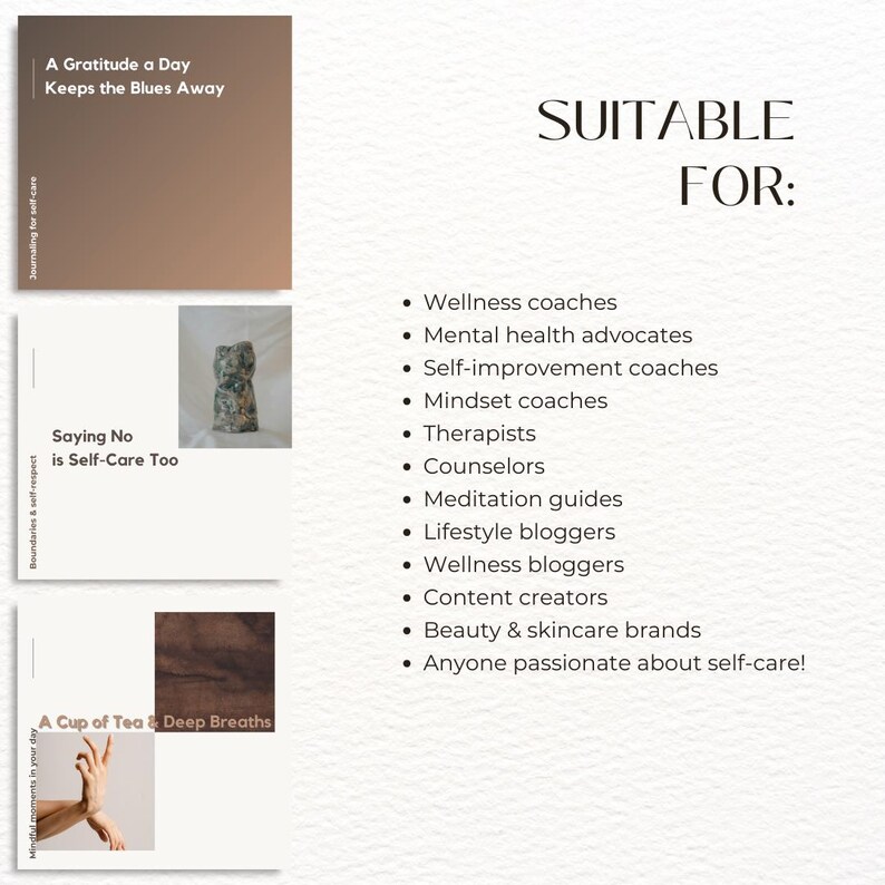 Self-care Template Instagram, Self-care Post, Self-care Guide, Self ...