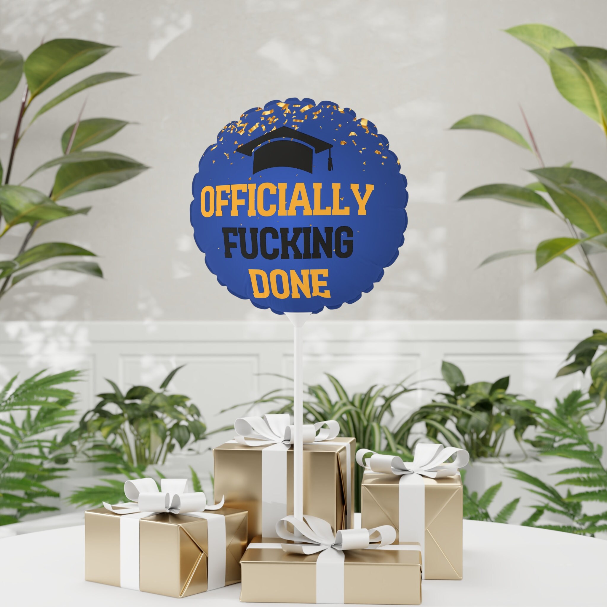 Wild Graduation Party Dual-sided Balloon, Grad Celebration Essentials ...