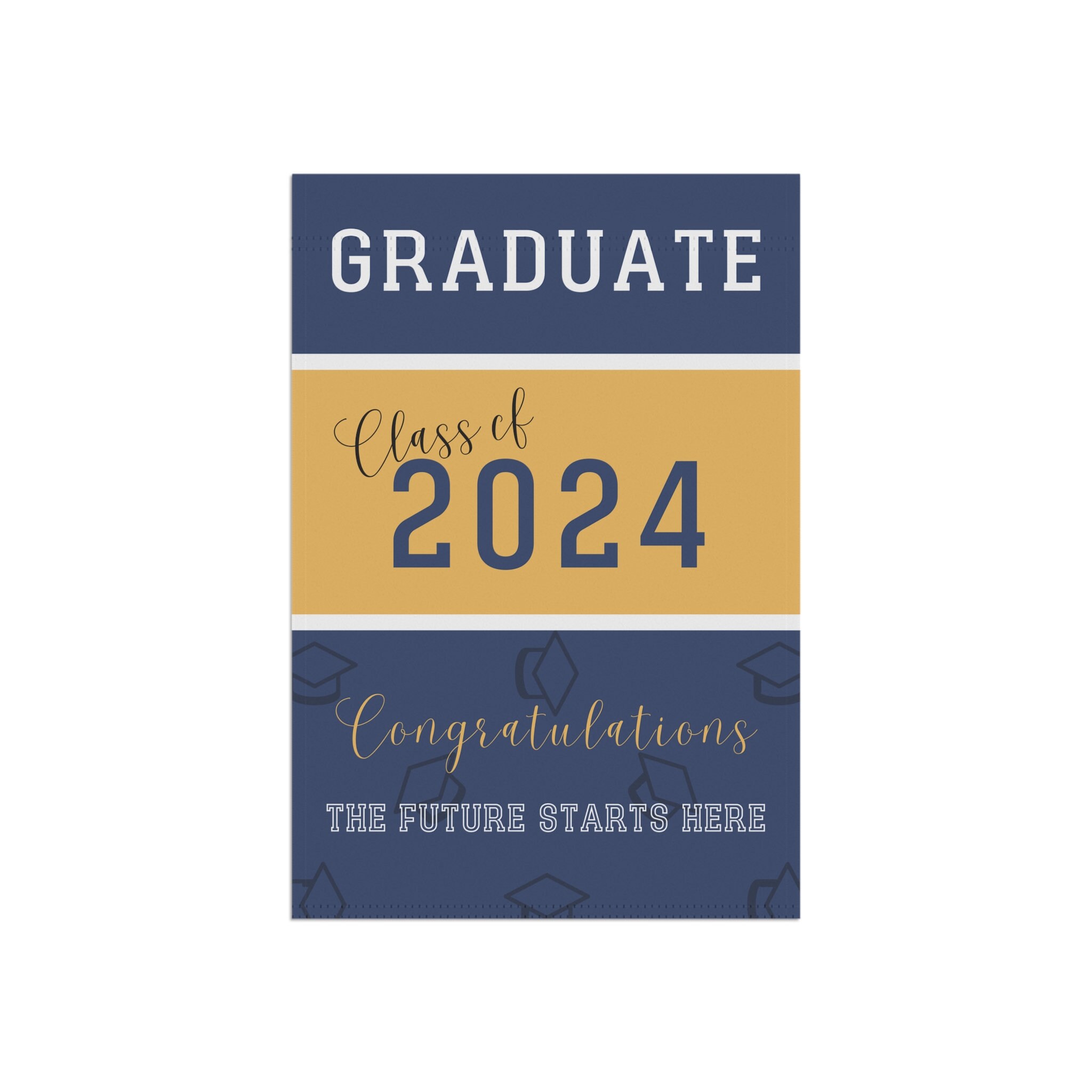 Class of 2024 Graduation Senior Flag Graduate Yard Sign Grad Flag Decor ...