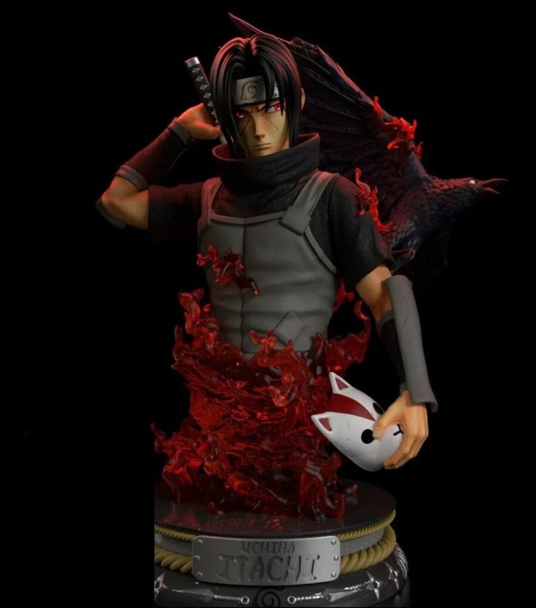 Itachi Uchiha anbu Naruto STL Model for Resin Figure 3D Printing - Etsy