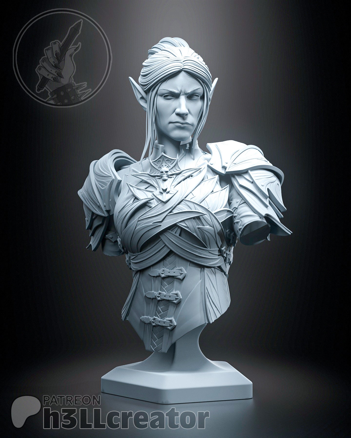 Minthara Baldur's Gate 3 STL Model for Resin Figure 3D Printing - Etsy