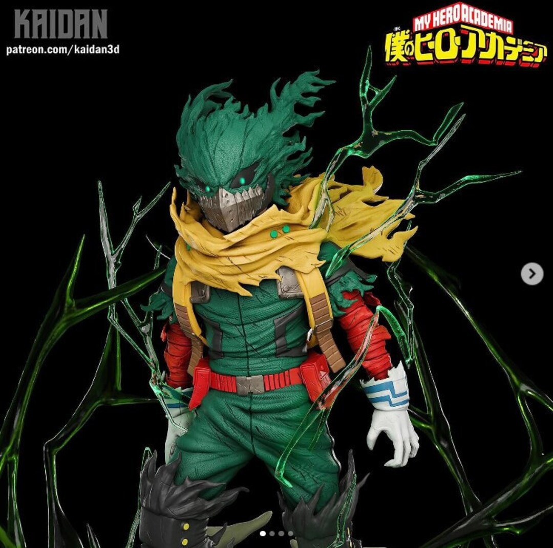Deku Izuku Midoriya My Hero Academia Boku No Hero Academia STL Model ...