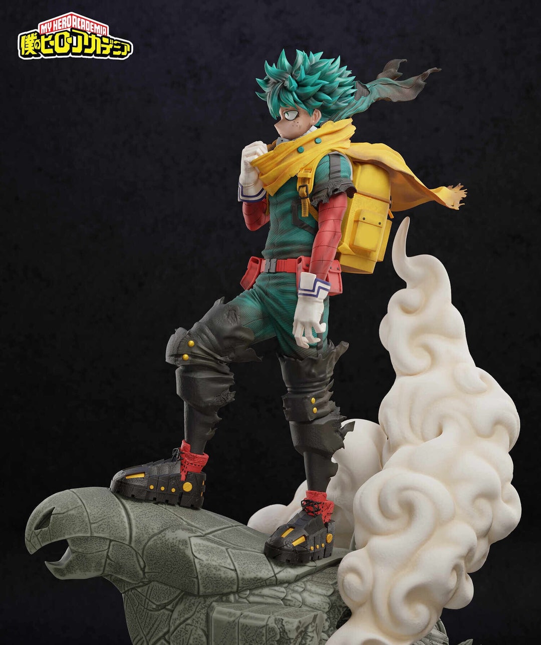 Deku Izuku Midoriya My Hero Academia Boku No Hero Academia STL Model ...