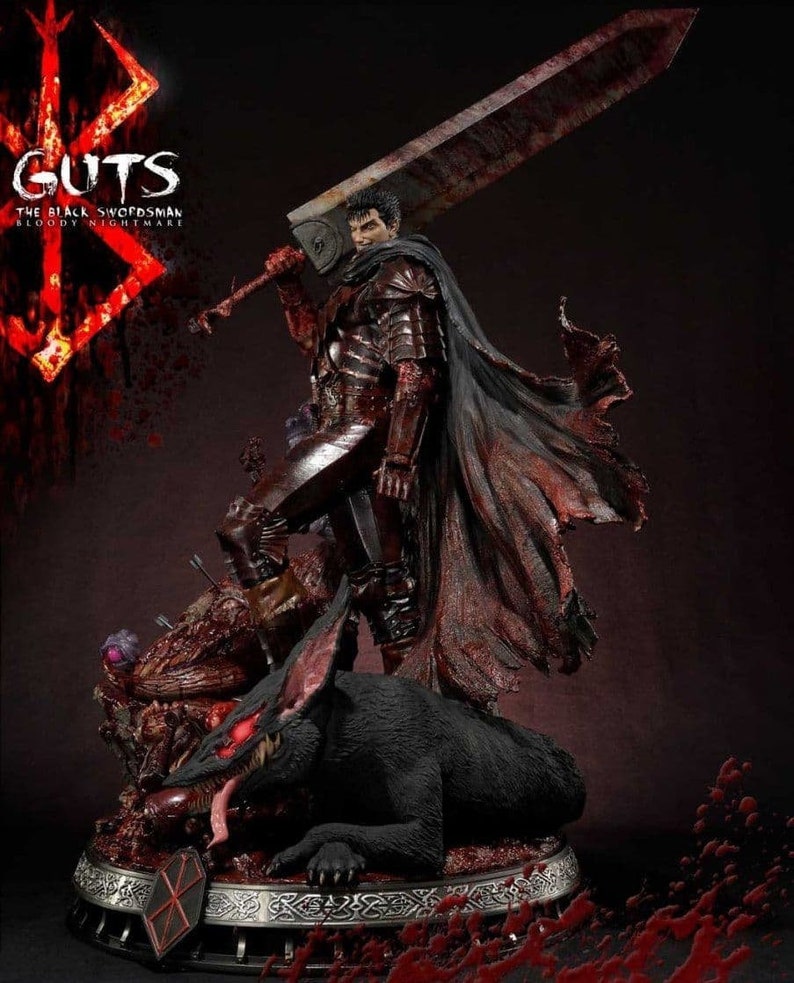 Guts Berserk STL Model for Resin Figure 3D Printing - Etsy 日本